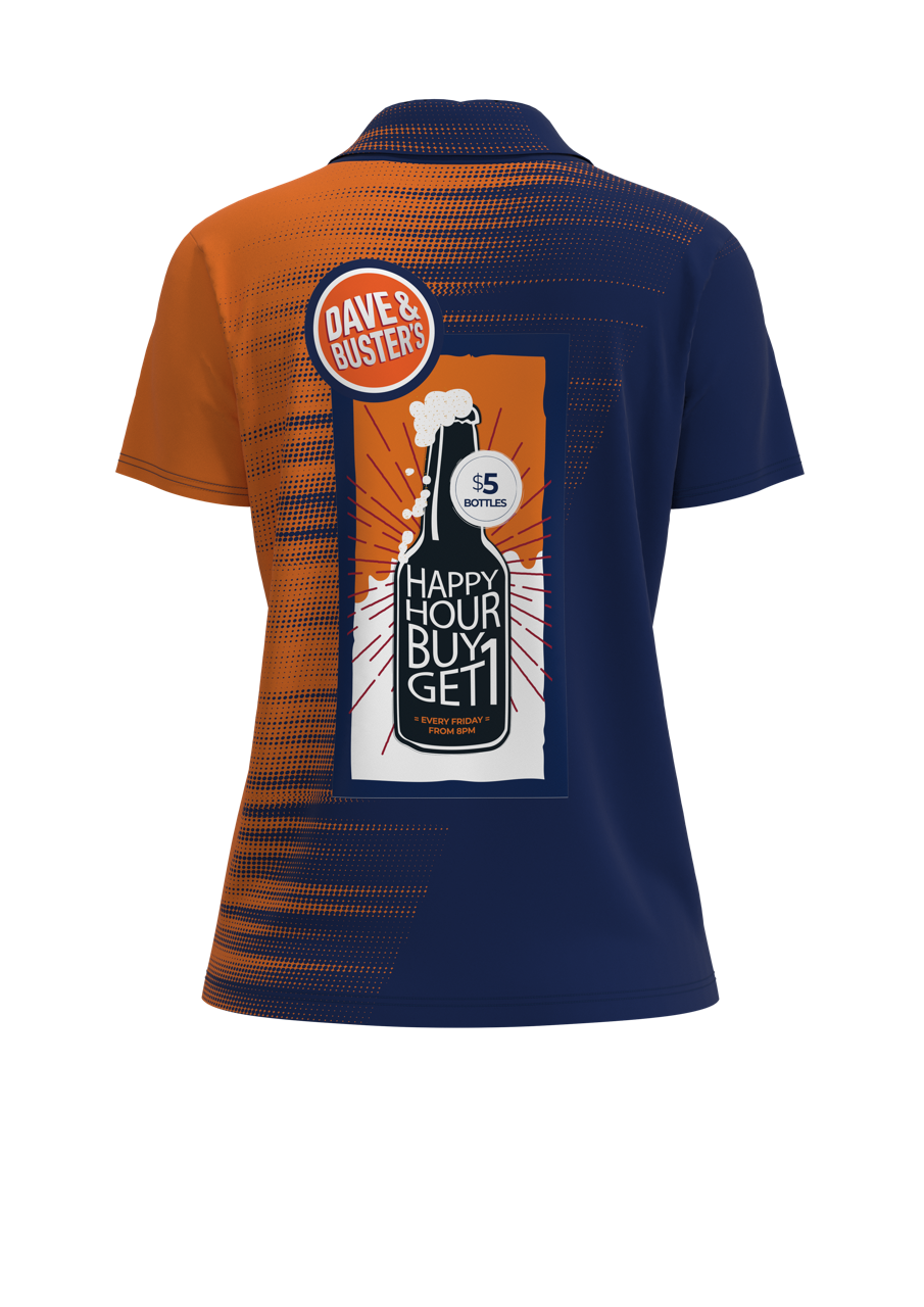 Women's U-B-U No Button Short Sleeve Polo - 4-Way Tapered Fit ...